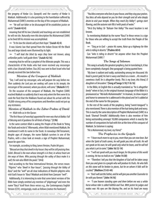 Prophet Muhammad (SAW) in the Ancient Scriptures pamphlet | PDF