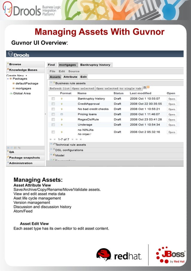Drools & jBPM Info Sheet | PDF