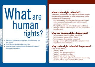 Health and Human Rights Pamphlets | PDF