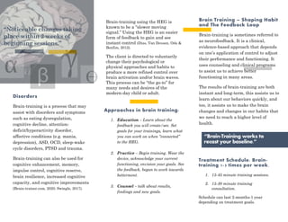 Pamphlet HEG and Neurofeedback Brain training pamphlet BAC Cheyenne ...