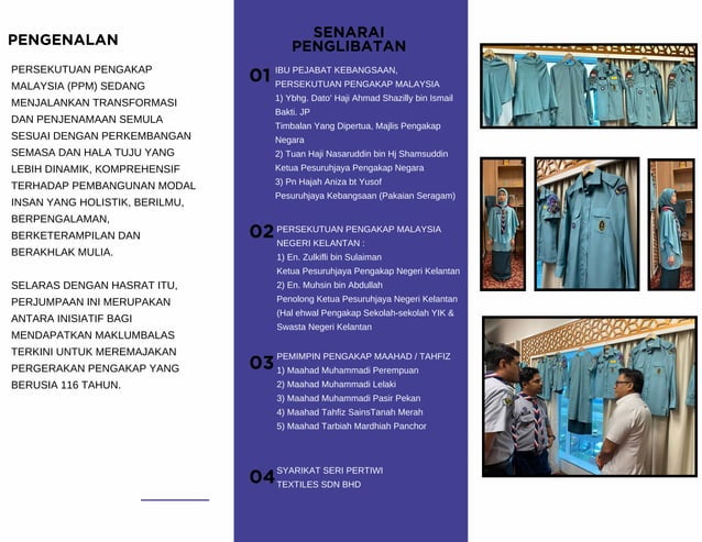 PAMPHLET PENGAKAP aktiviti pengakap 2024 | PDF