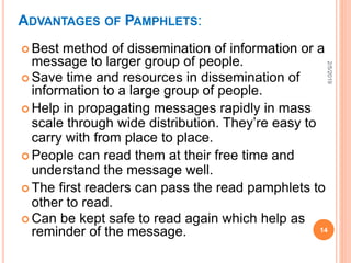 Pamphlets1 | PPTX