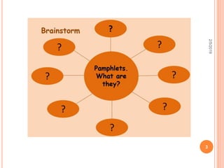 Pamphlets1 | PPTX | Education