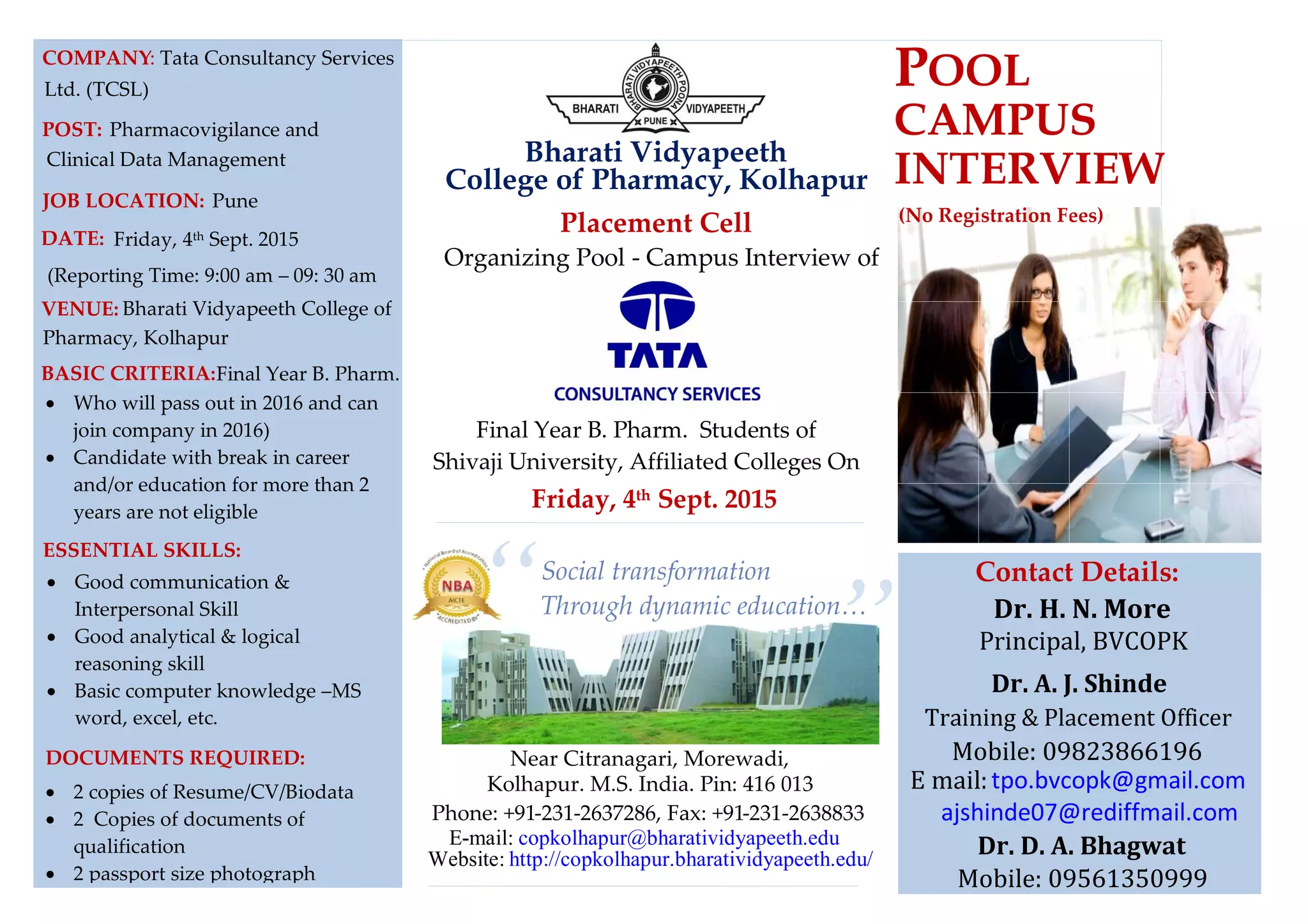 Pamphlet tcs 15 (1) | PDF | College Education | Education