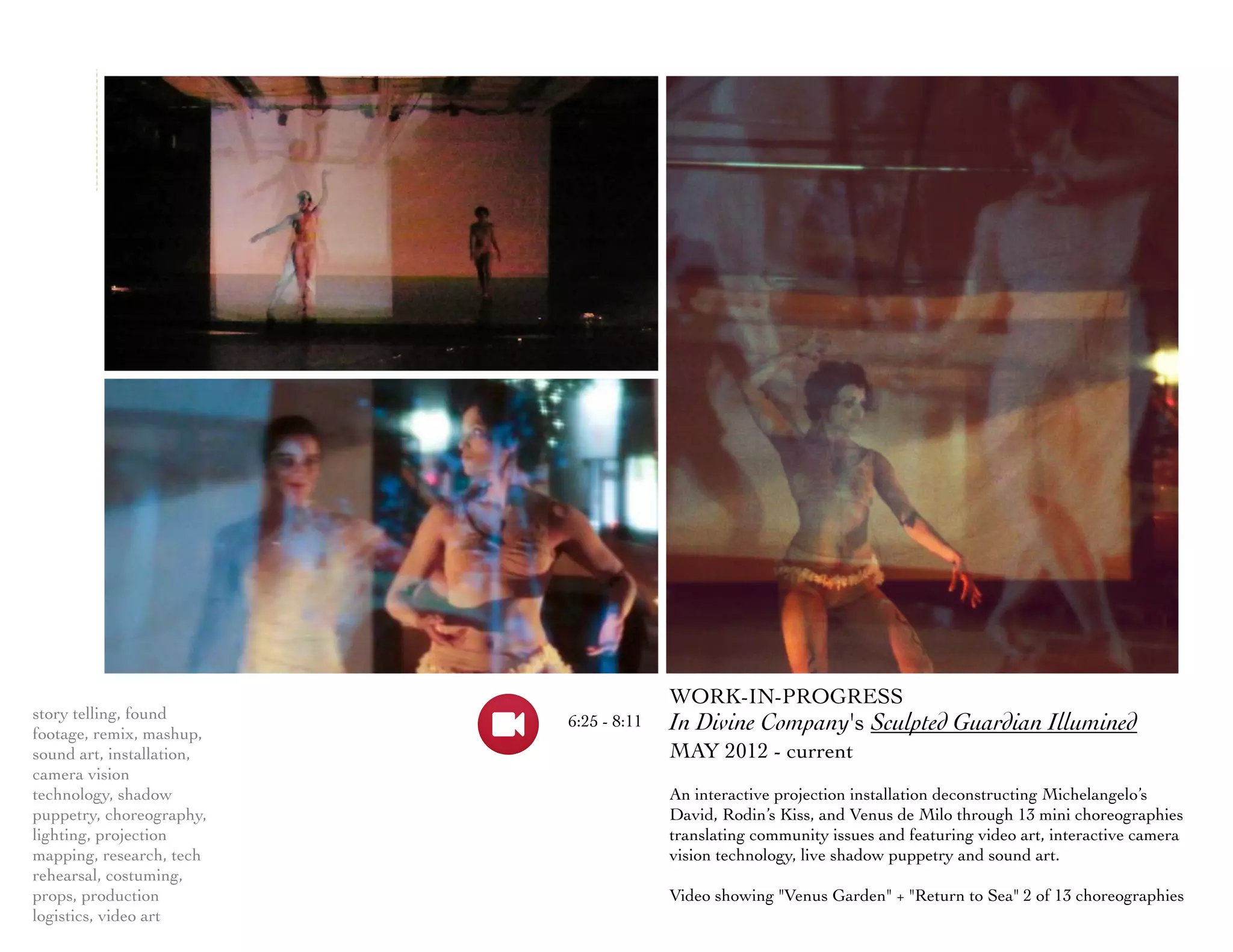 Art portfolio samples, 2011-current | PDF