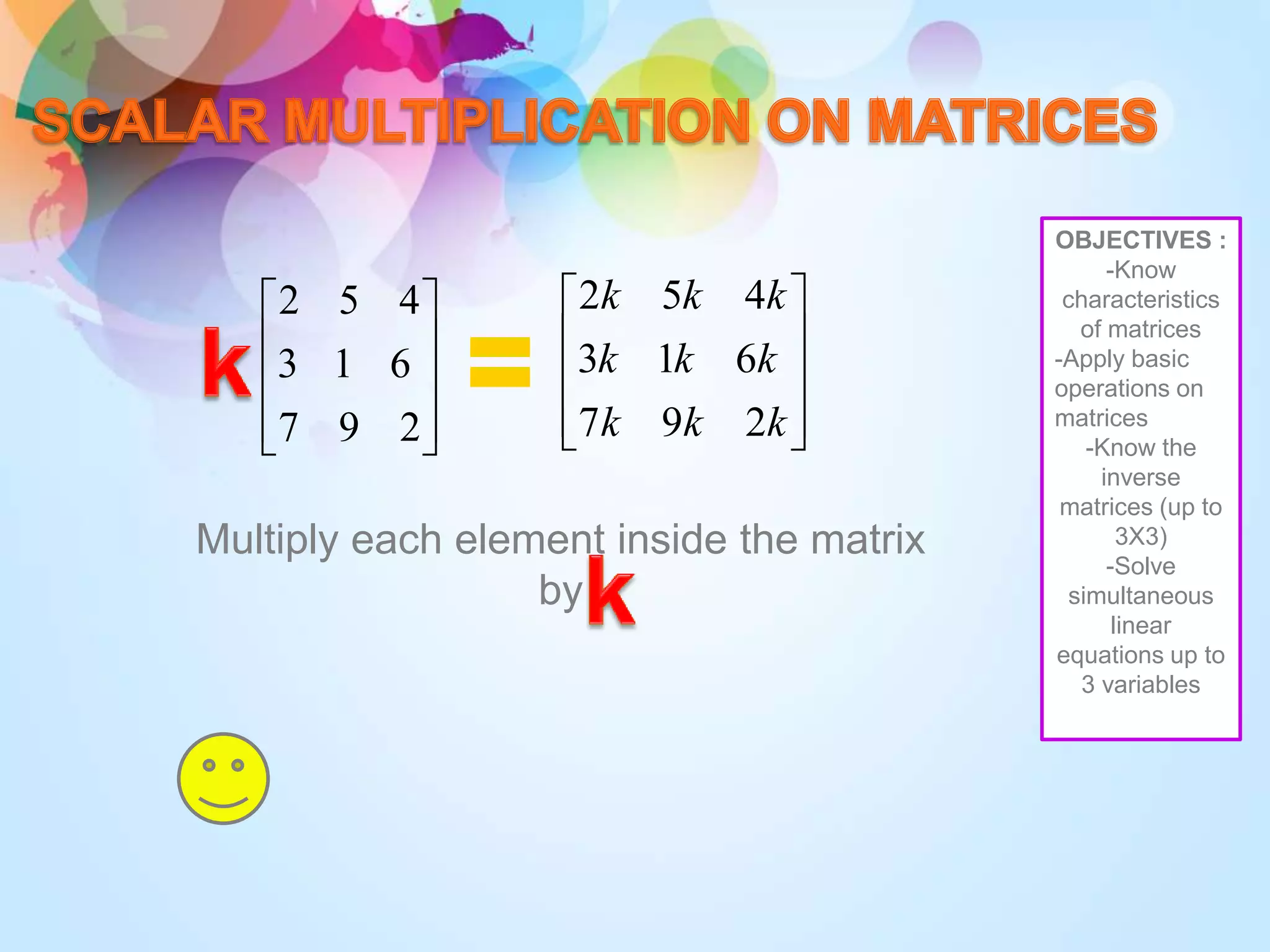 MATRICES | PPTX
