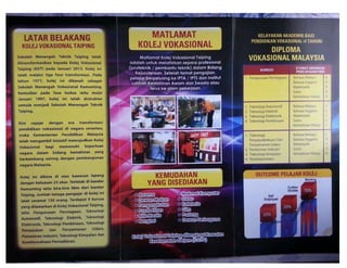 Pamplet KV Taiping | PPT