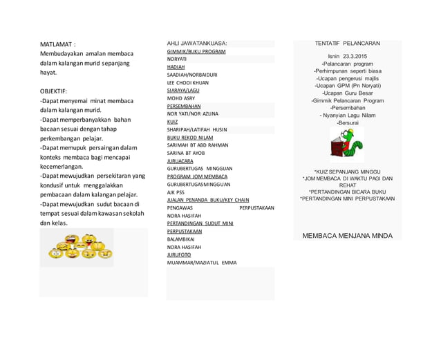 Pamplet nilam | DOCX