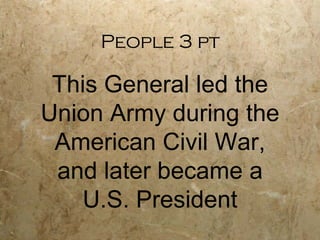 Civil War Jeopardy | PPT