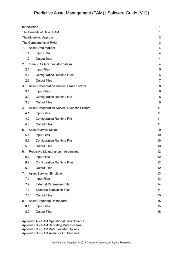 PAM software guide V12 | PDF