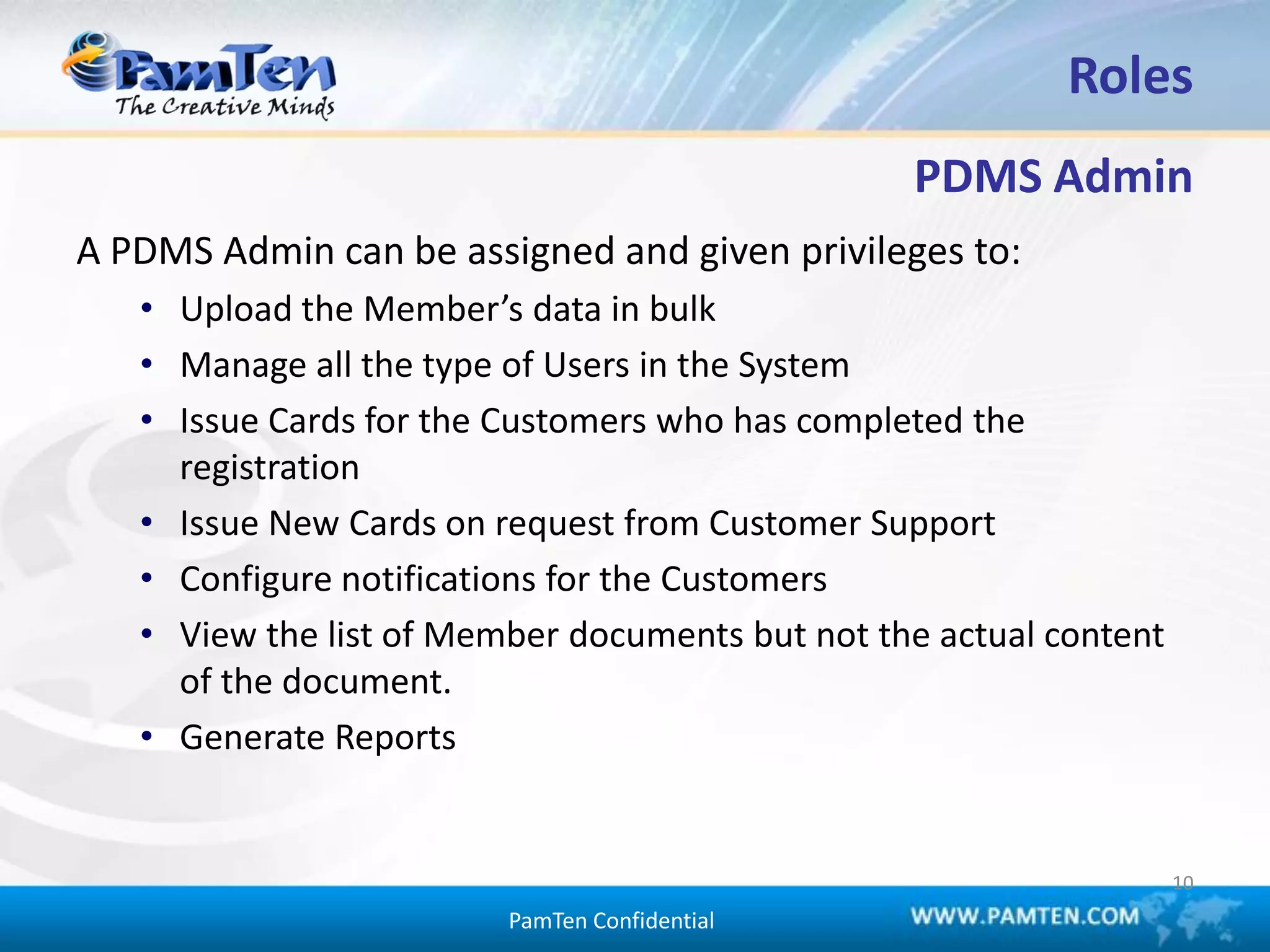 Personal Document Management System - PamTen PDMS | PDF