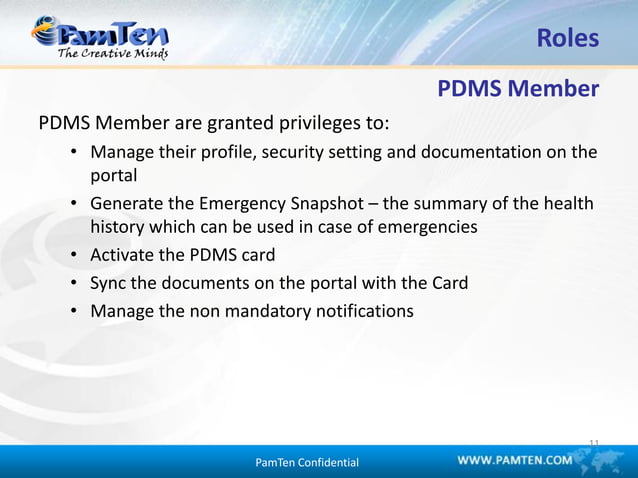 Personal Document Management System - PamTen PDMS | PPT