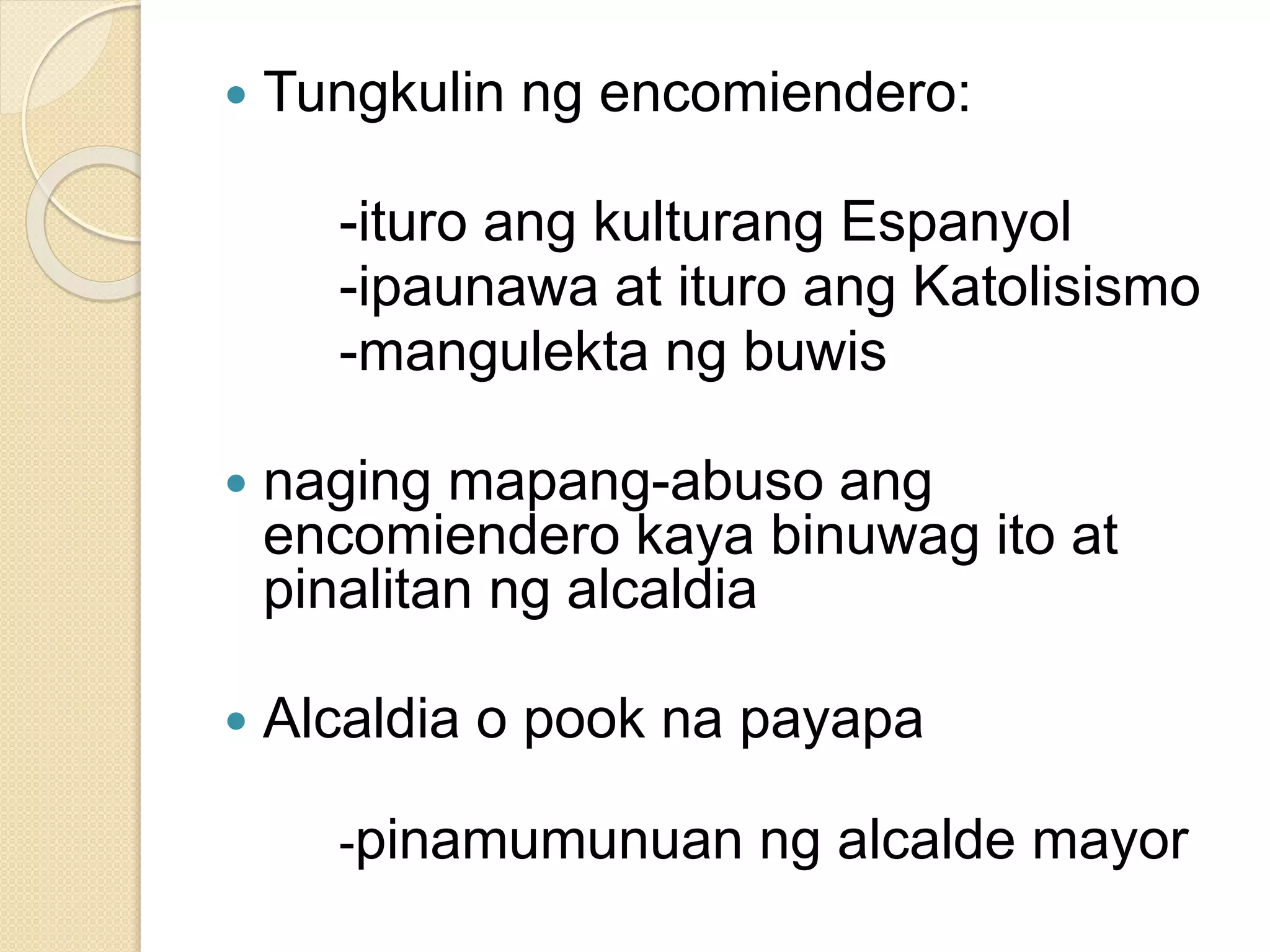 Pamumuhay ng mga Pilipino sa Panahon ng Espanyol | PPTX