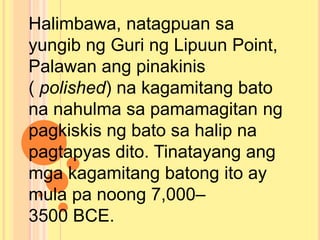 Araling Panglipunan: Pamumuhay ng mga Sinaunang Pilipino | PPTX
