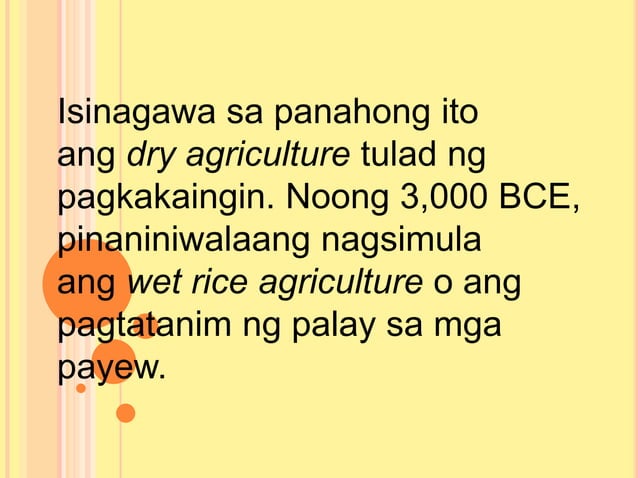 Araling Panglipunan: Pamumuhay ng mga Sinaunang Pilipino | PPTX
