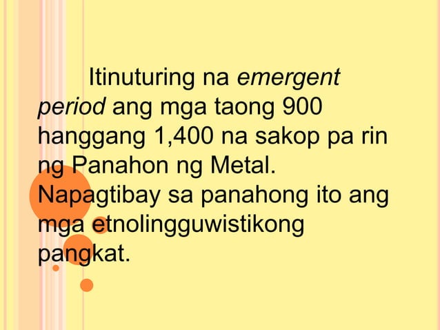 Araling Panglipunan: Pamumuhay ng mga Sinaunang Pilipino | PPTX