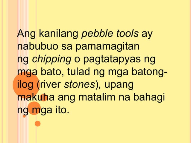 Araling Panglipunan: Pamumuhay ng mga Sinaunang Pilipino | PPTX