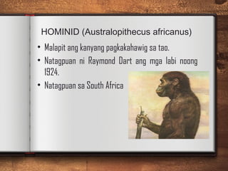 Pamumuhay ng mga unang tao sa daigdig | PPT