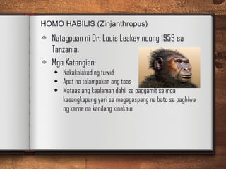Pamumuhay ng mga unang tao sa daigdig | PPT
