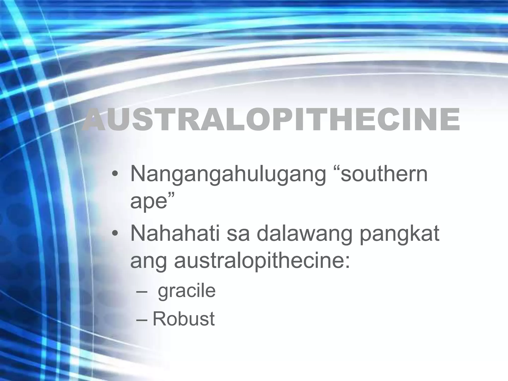 Pamumuhay ng mga unang tao sa daigdig | PPTX