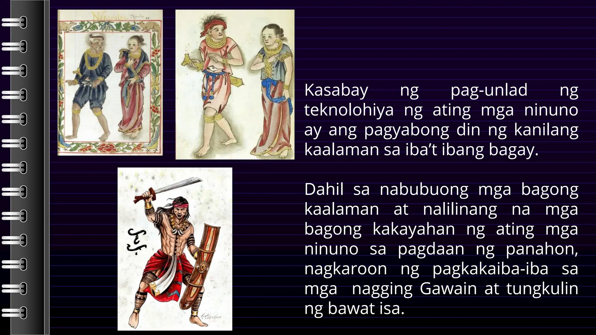 PAMUMUHAY NG SINAUNANG FILIPINO- teknolohiya | PDF