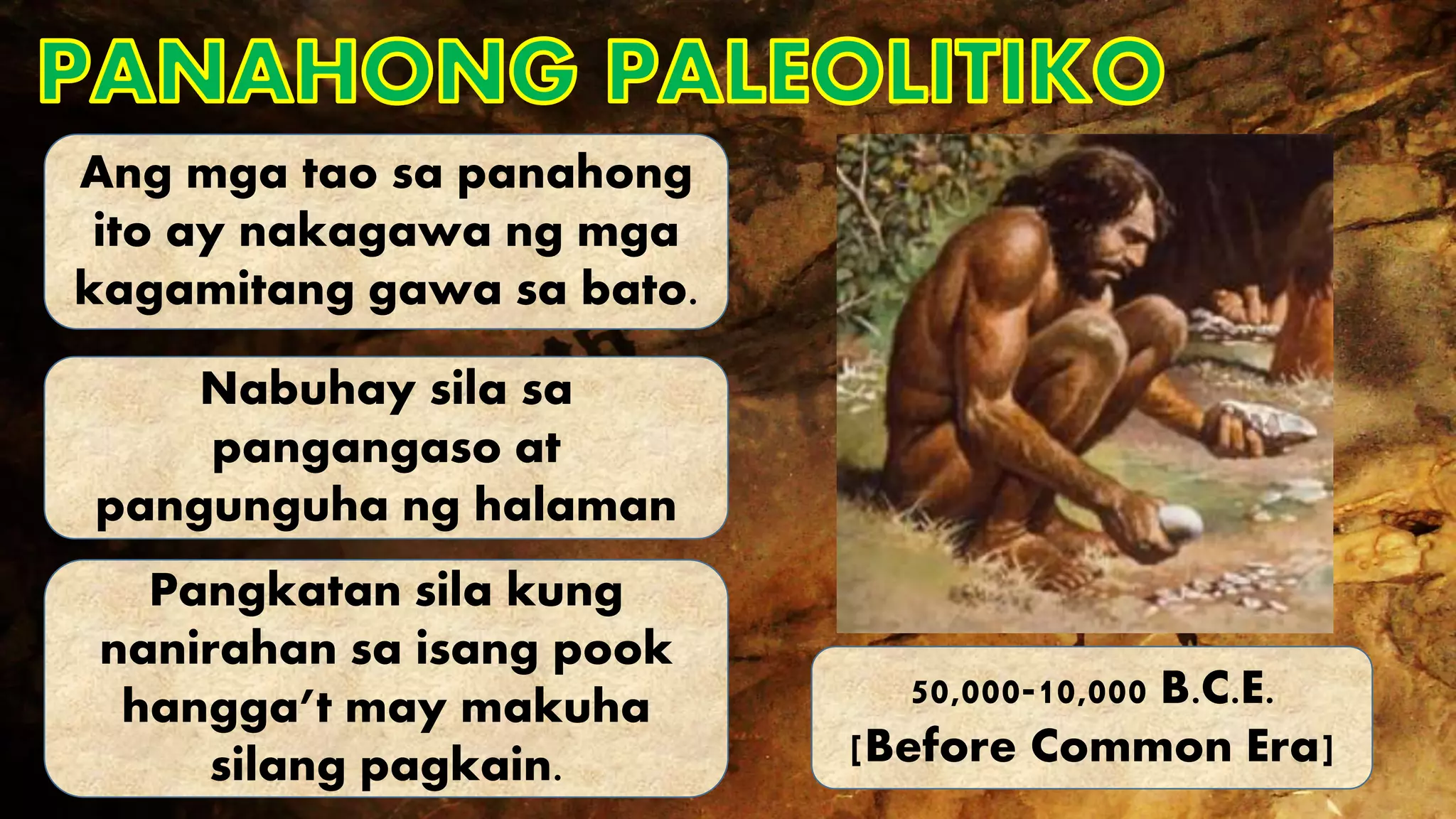 Pamumuhay sa Panahong Prehistoriko ng mga Sinaunang Pilipino ...