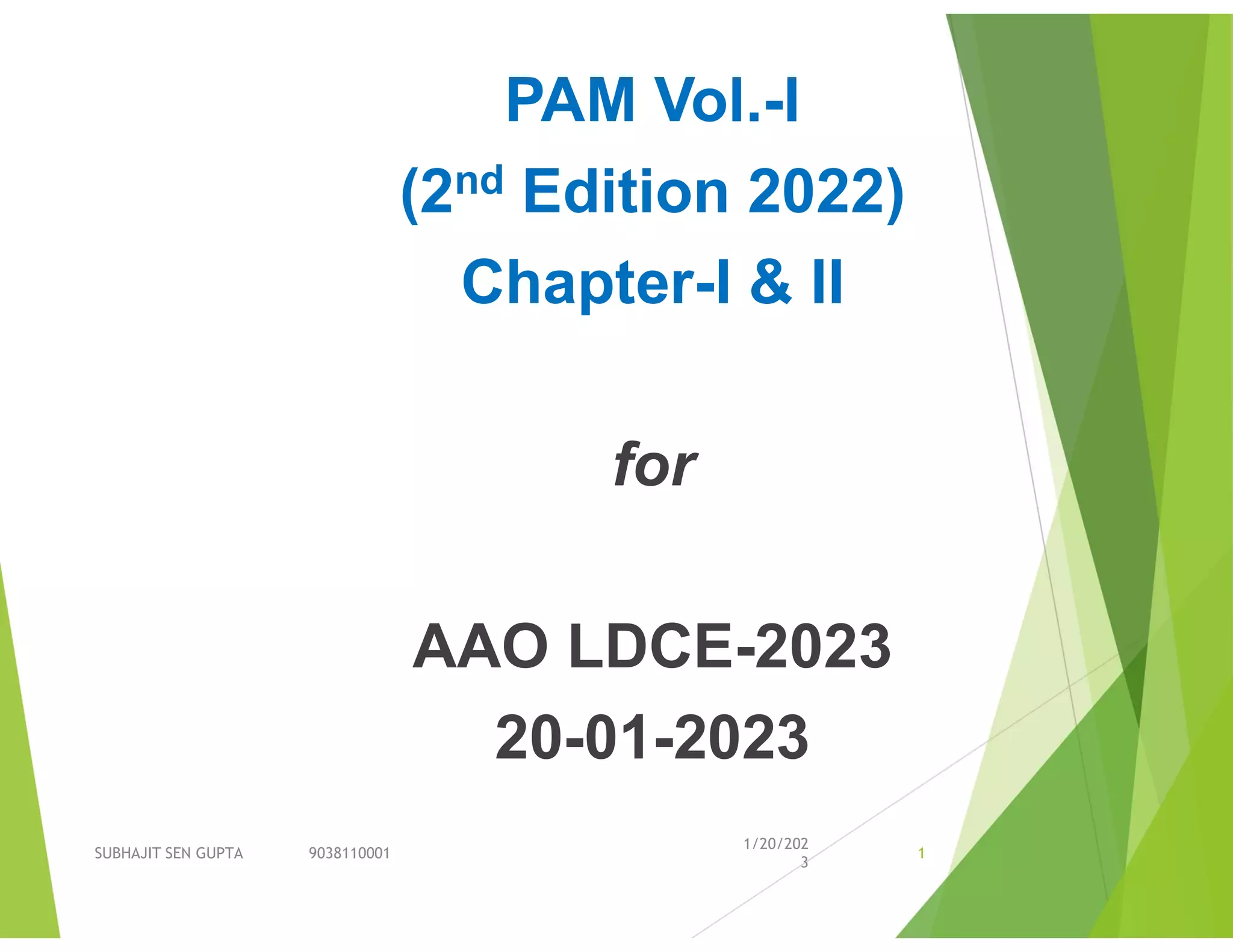 PAM VOL-I Chapters I & 2.pdf