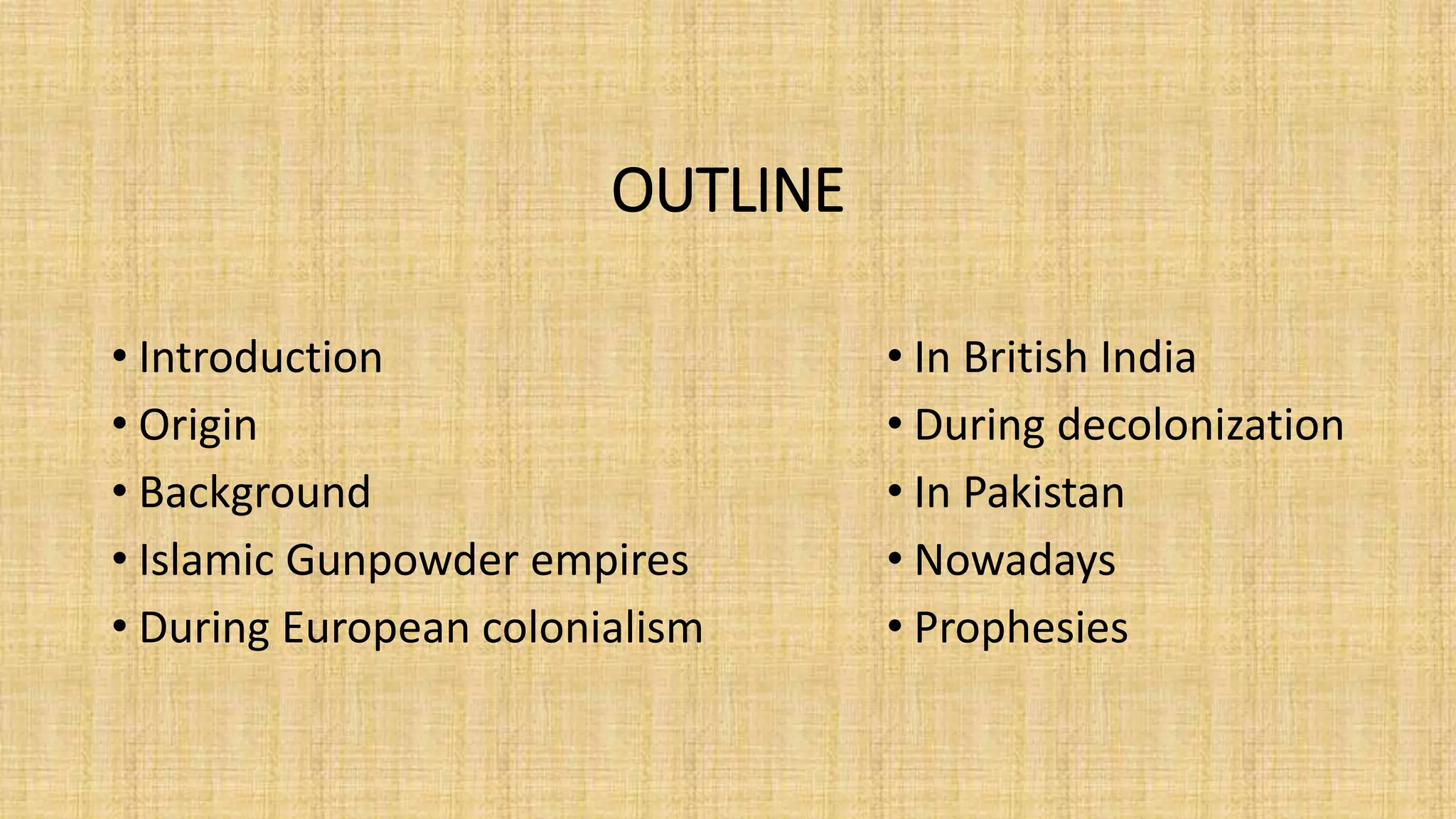 Pan islamism project | PPT | Free Download