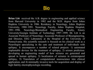 Pan1 3rd Brian Litt | PPT