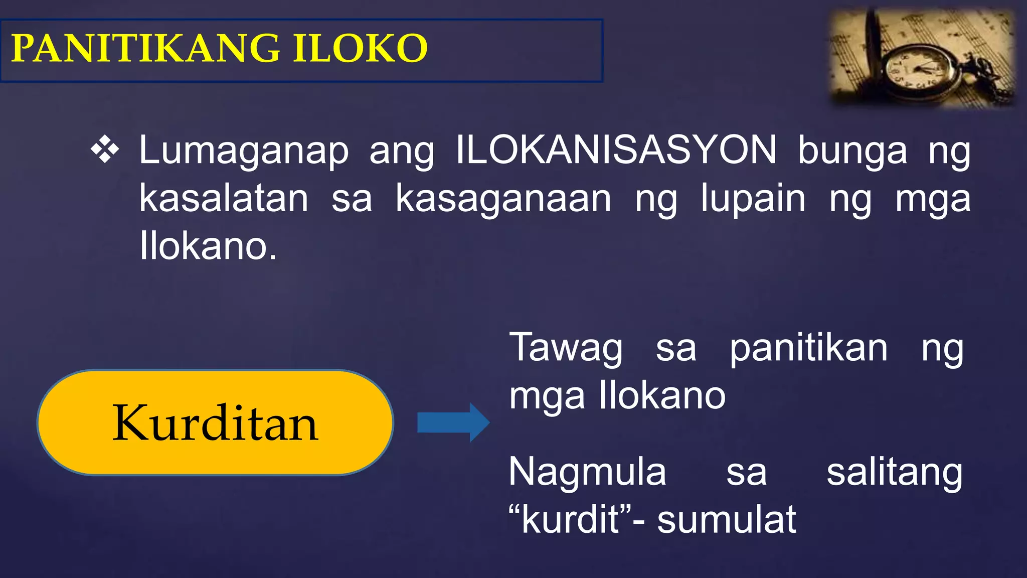 Panitikang Iloko | PPTX