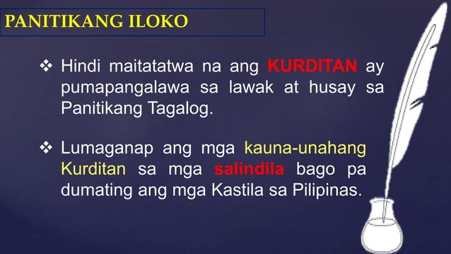 Panitikang Iloko | PPTX