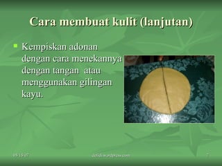 Panada isi Sayuran | PPT