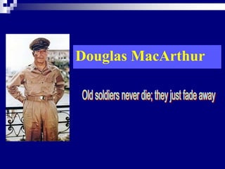 Command Philosophy , Leadership Analysis of Sir Gen McArthur .ppt