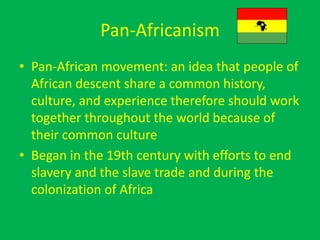 Pan Africanism | PPTX