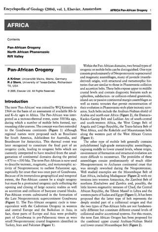 Pan African Orogeny - Encyclopedia 0f Geology (2004), vol. 1, Elsevier.pdf