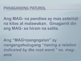 Panaganong-Paturol (definition,information and more) | PPTX