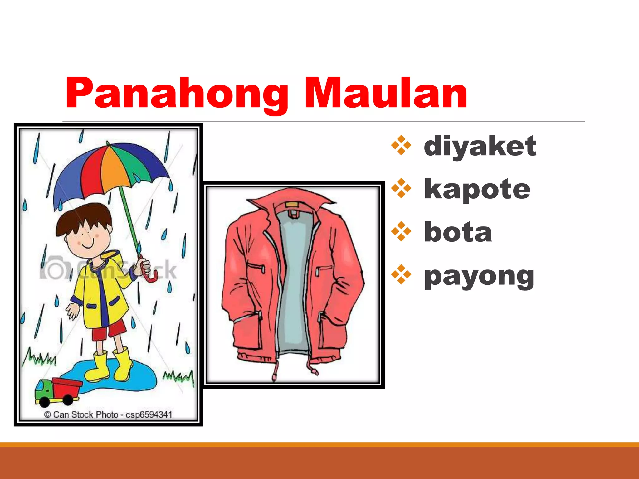 Panahon | PPTX
