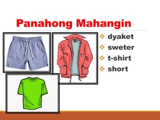 Panahon | PPTX