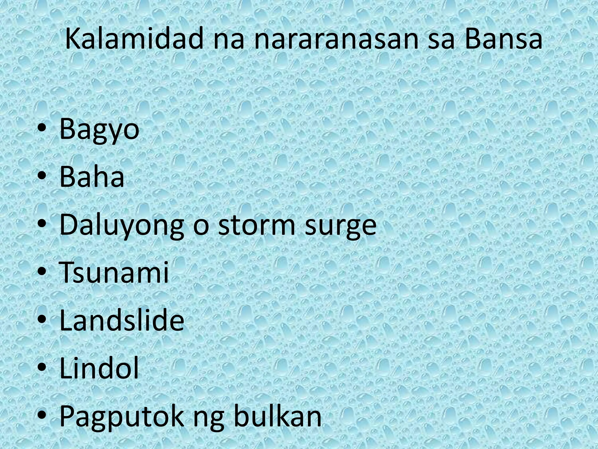 Panahon at Kalamidad sa aking Komunidad.pptx