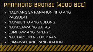 quarter 2 araling panlipunan-Panahong Metal.pptx