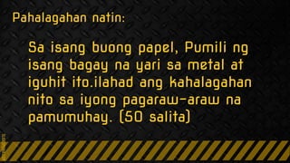 quarter 2 araling panlipunan-Panahong Metal.pptx