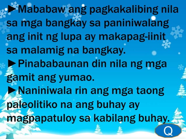 Panahong paleolitiko | PPTX