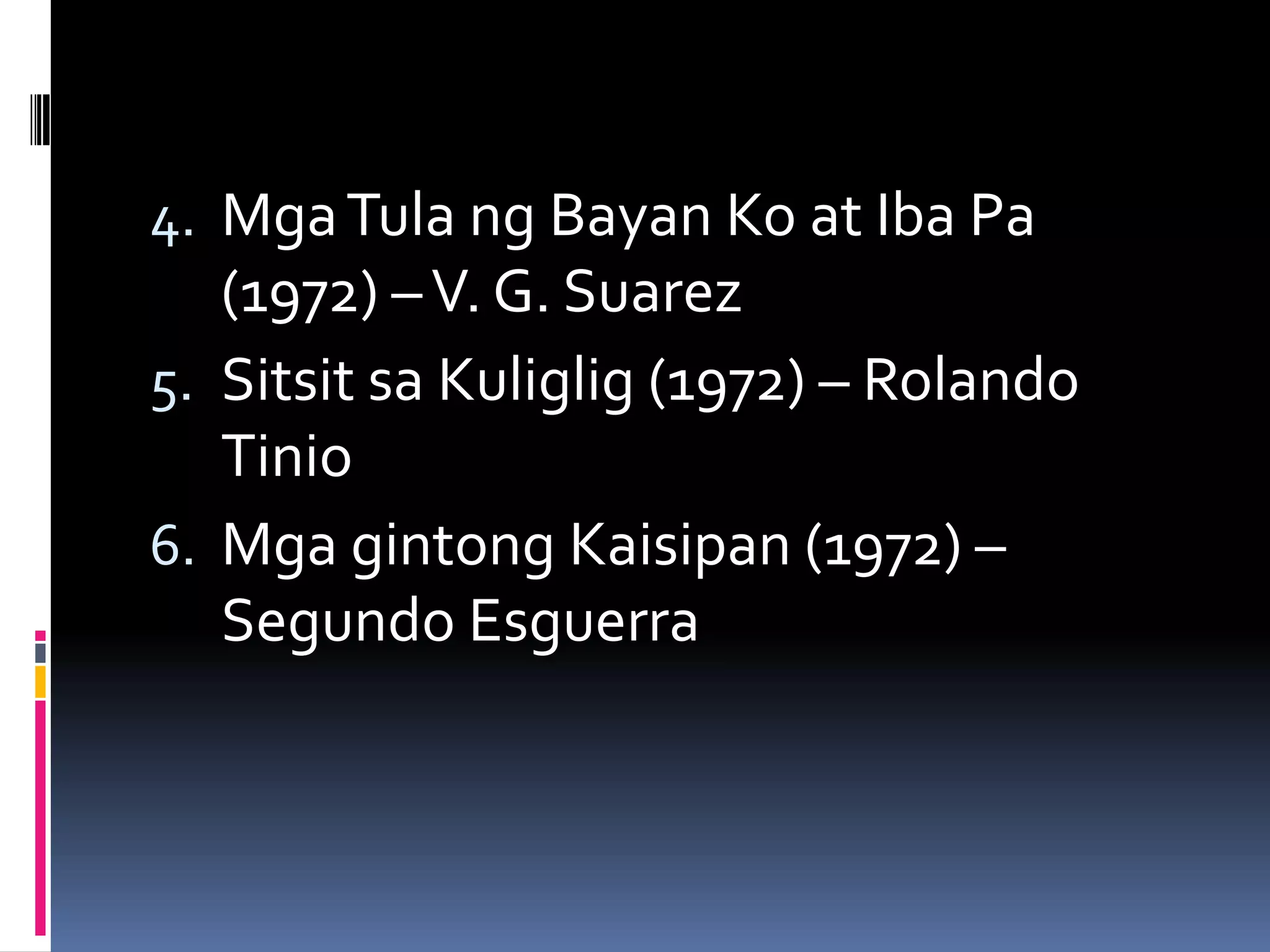Pa nahon ng aktibismo | PPTX