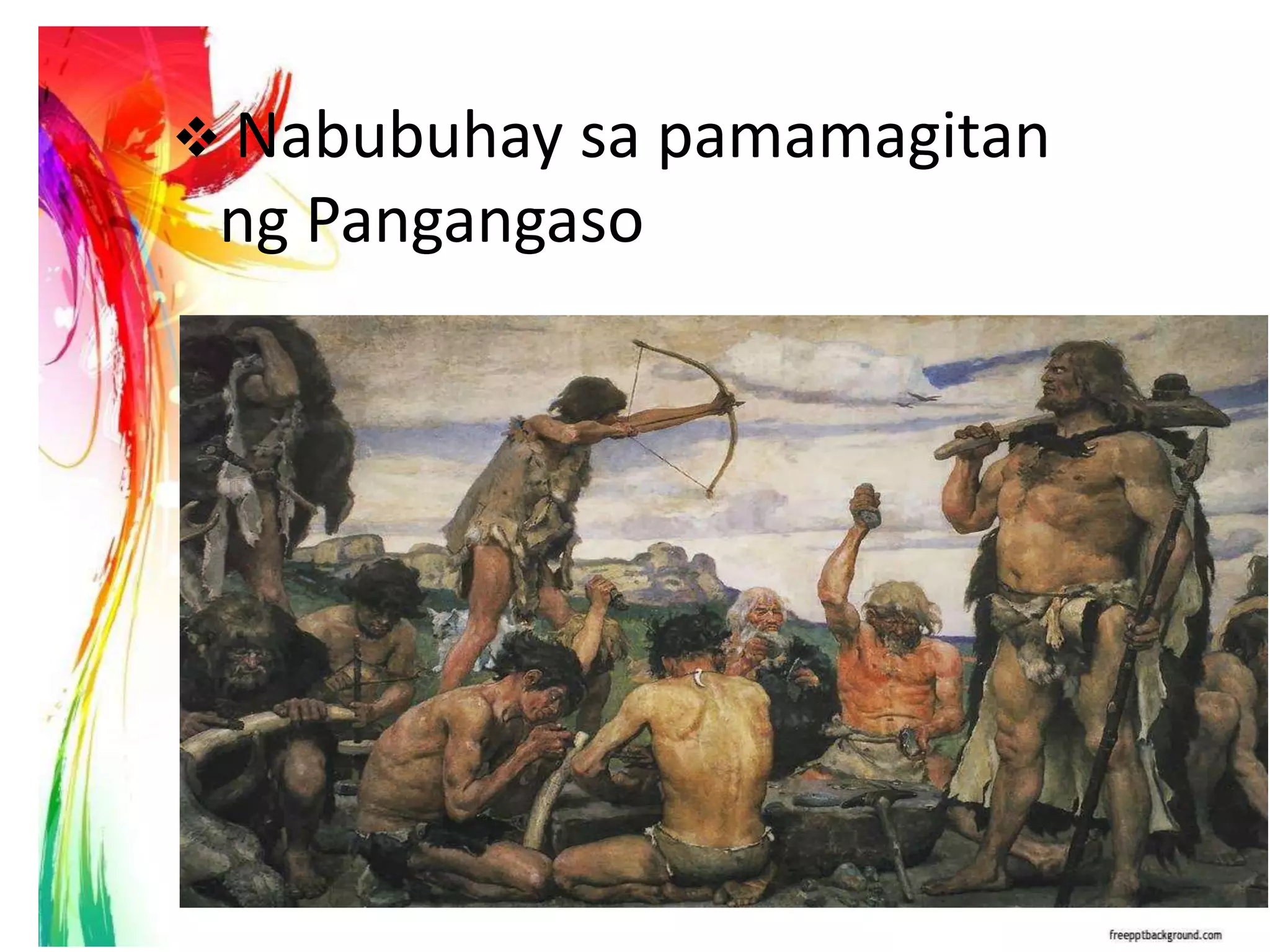 Panahon ng bato | PPTX