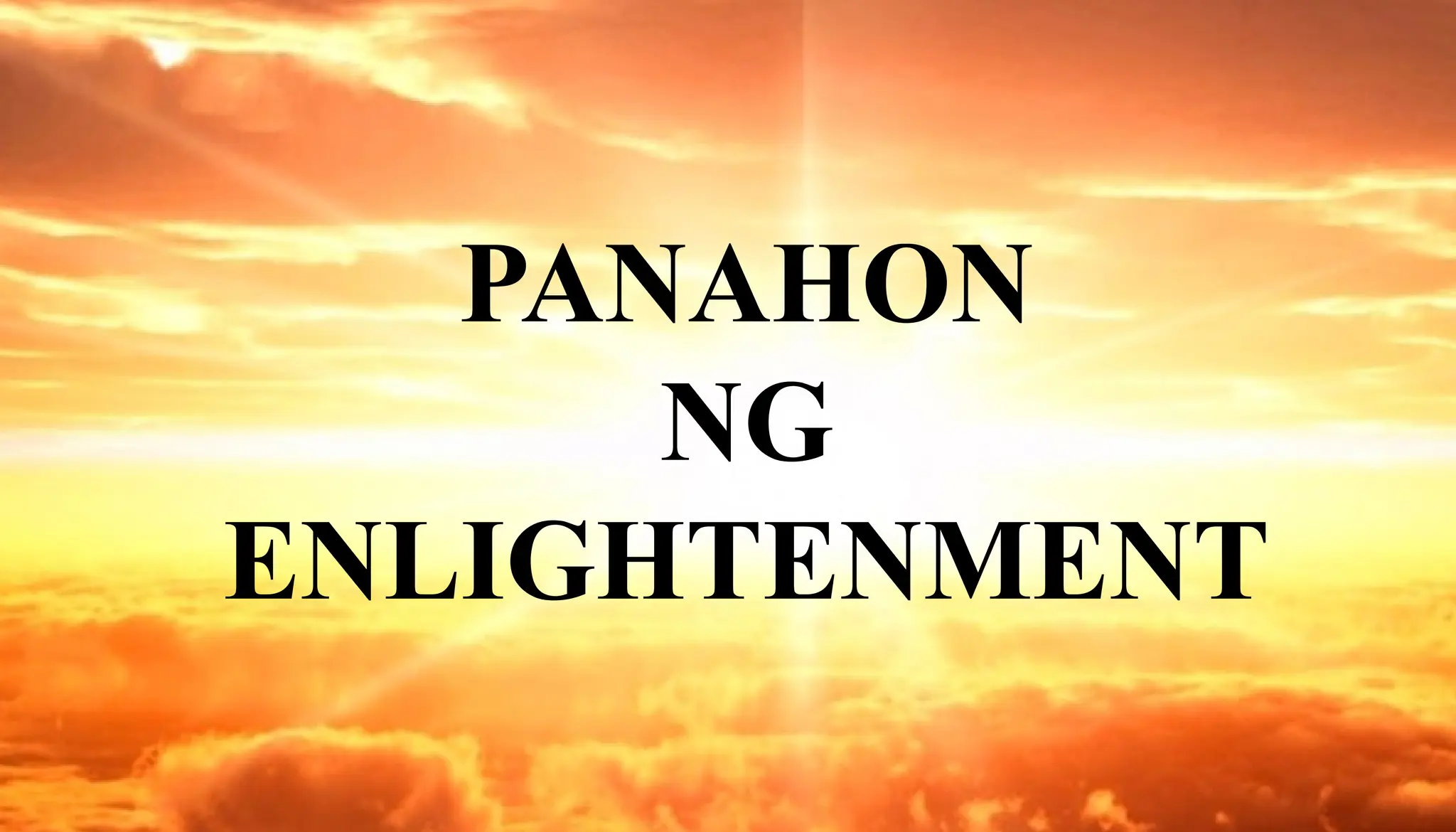 PANAHON NG ENLIGHTENMENT- Grade 8 lesson | PPTX