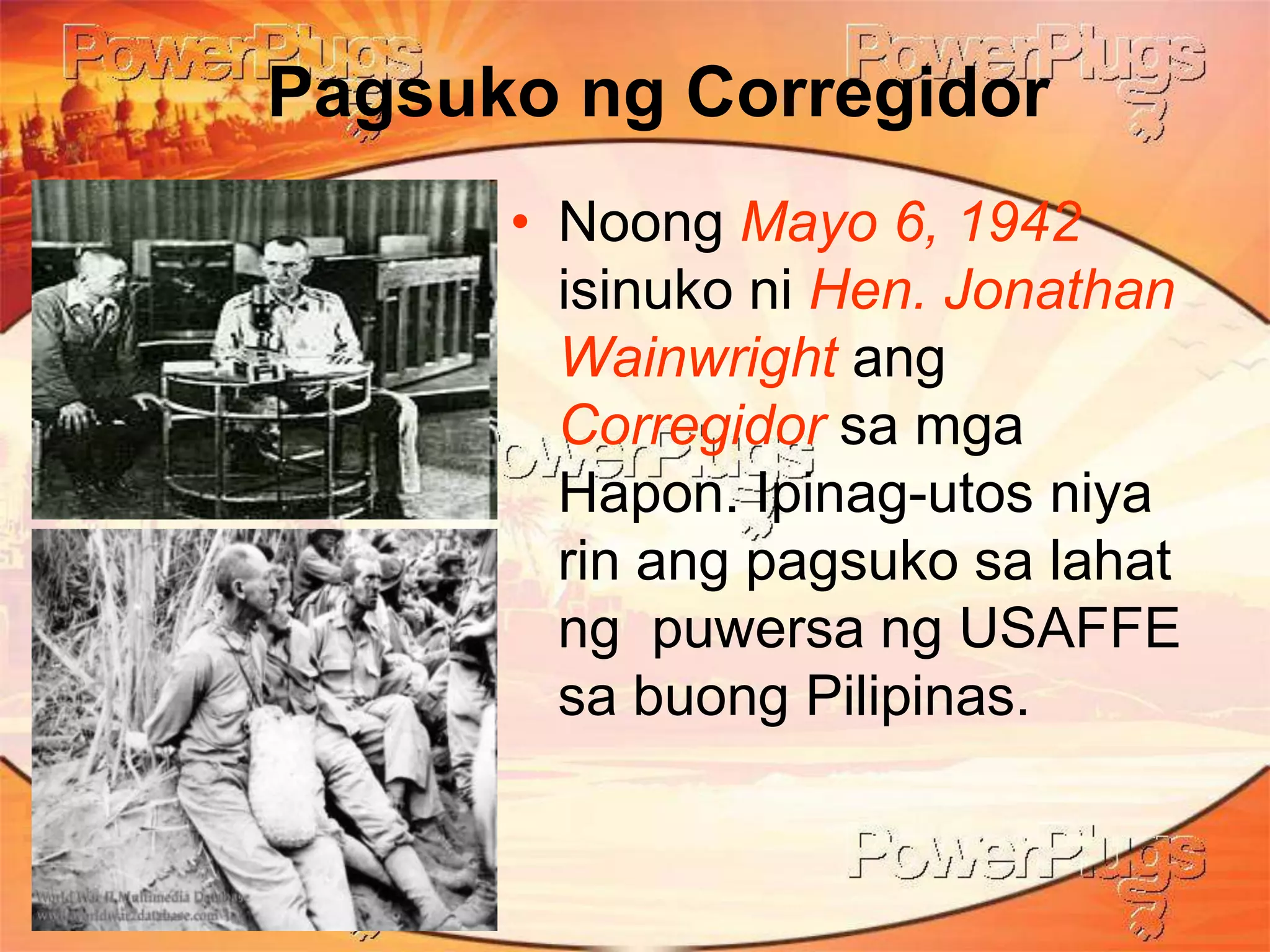Panahon ng hapon | PPTX