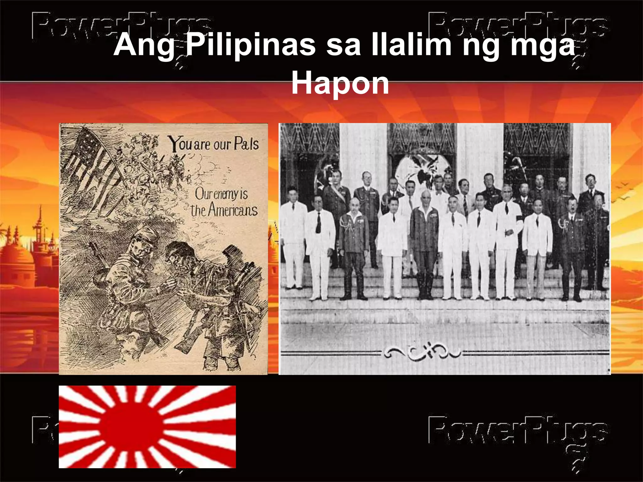 Panahon ng hapon | PPTX