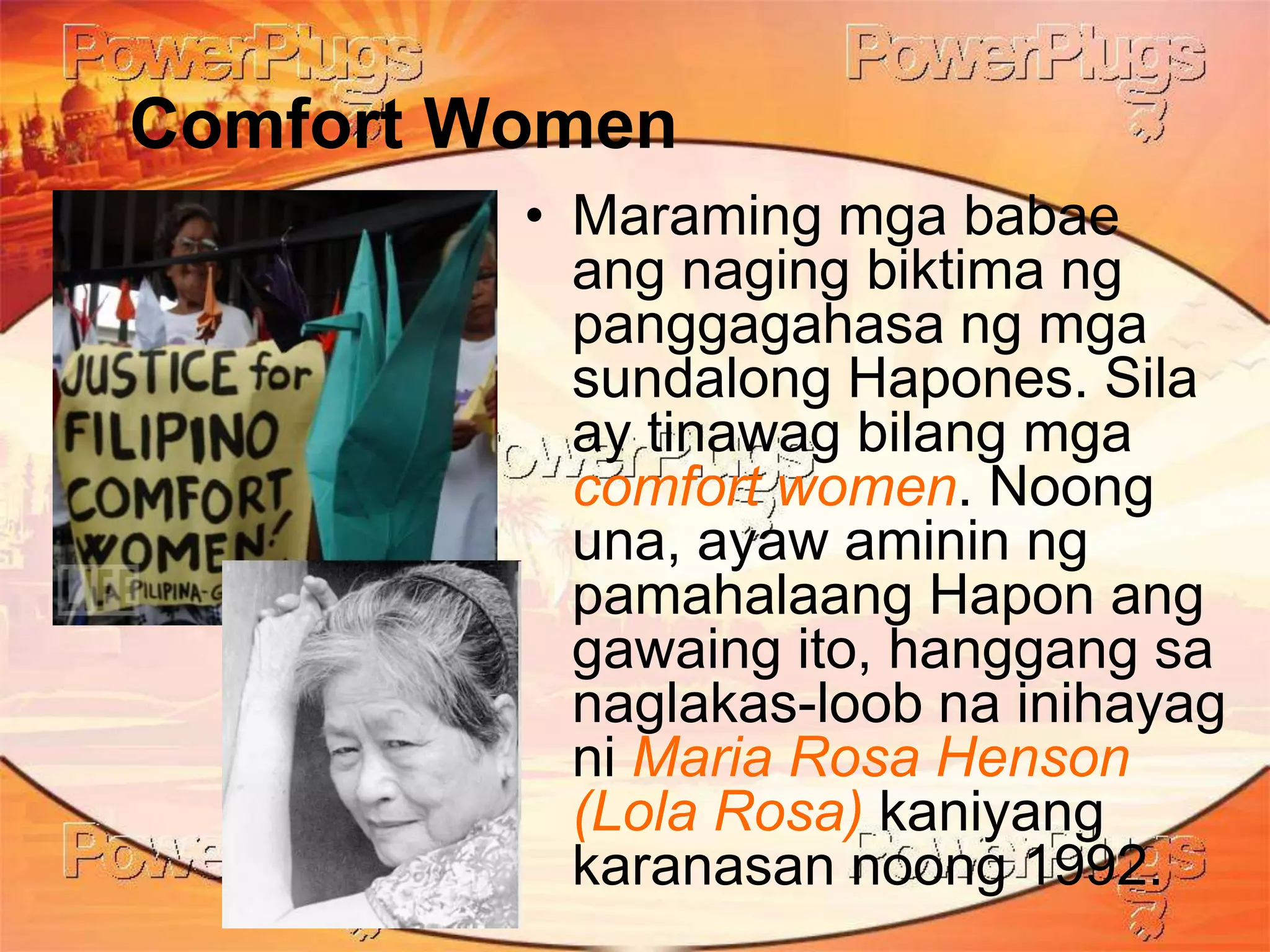 Panahon ng hapon | PPTX