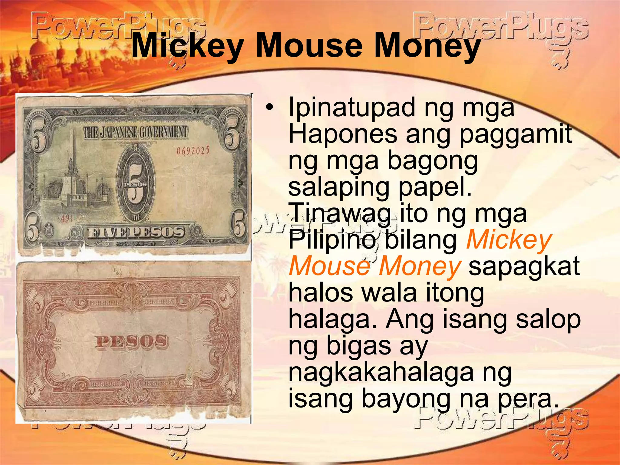 Panahon ng hapon | PPTX