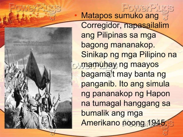 Panahon ng hapon | PPTX